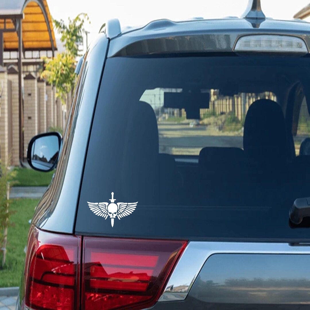 Space Marines Logo Car Decal, Space Marines Decal, Vinyl Sticker ...