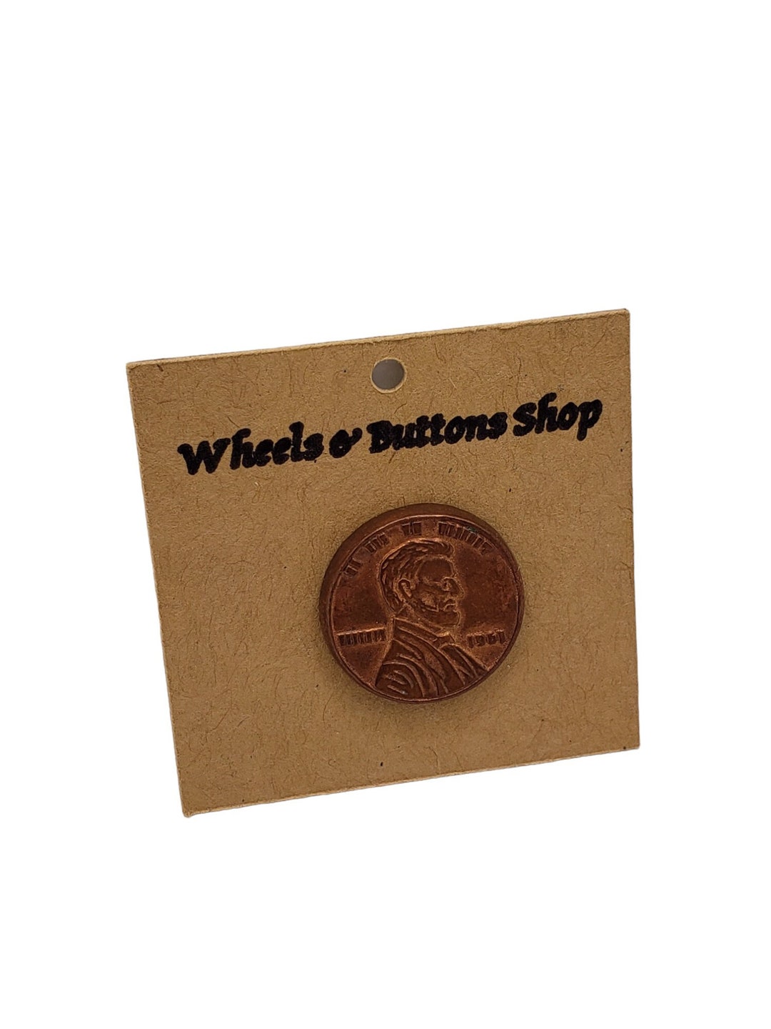 Vintage Plastic Penny Button Plastic Loop Shank - Etsy