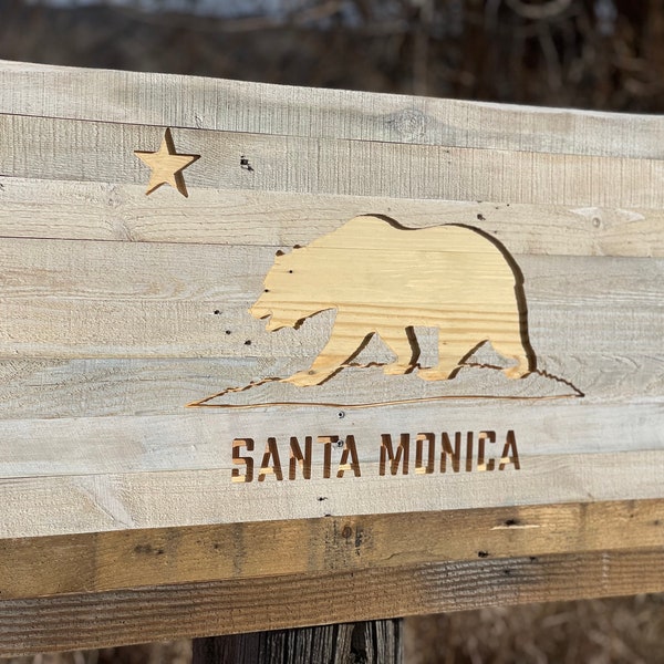 Pallet Santa - Etsy