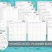 Homeschool Planner Bundle Home School Teacher Planner | Etsy