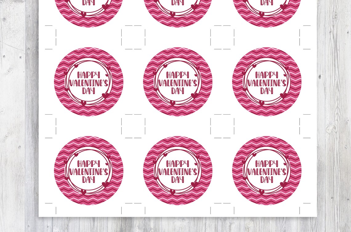 Valentine's Day Cookie Tag Teacher Appreciation Printables Class ...