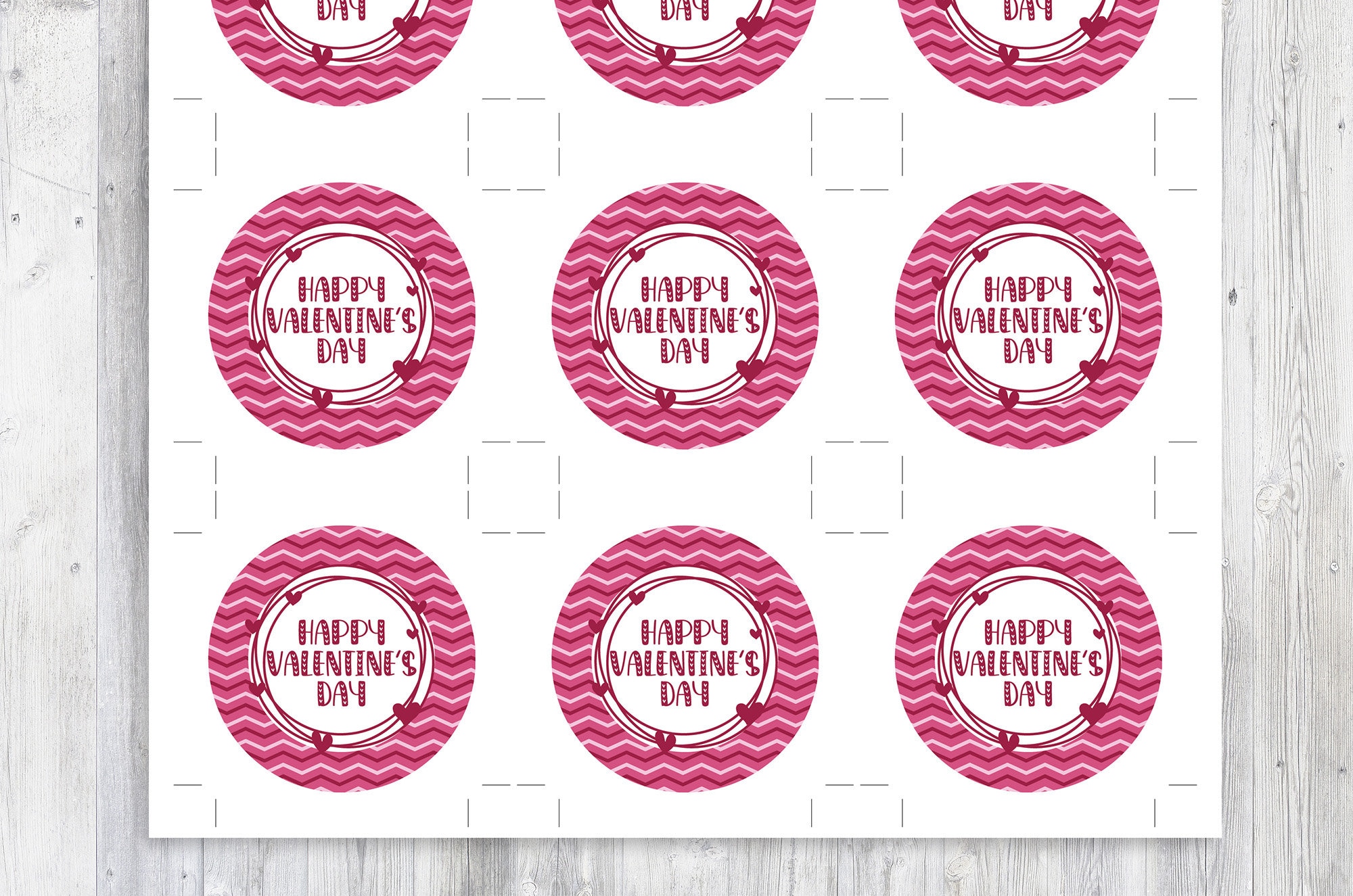 Valentine's Day Cookie Tag Teacher Appreciation Printables Class ...