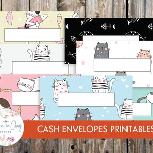 Cash Envelope Printable Cash Envelope System With Budget Envelopes ...