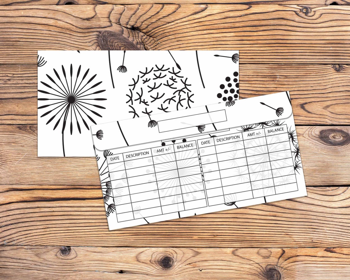 Cash Envelope Printable - Cash Envelope System With Budget Envelopes ...