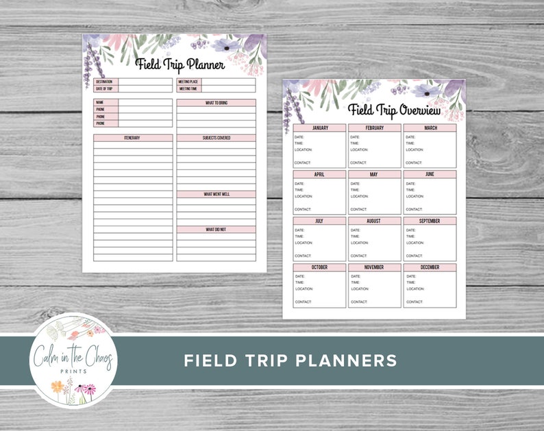 Homeschool Planner Bundle Editable and Printable Home School | Etsy