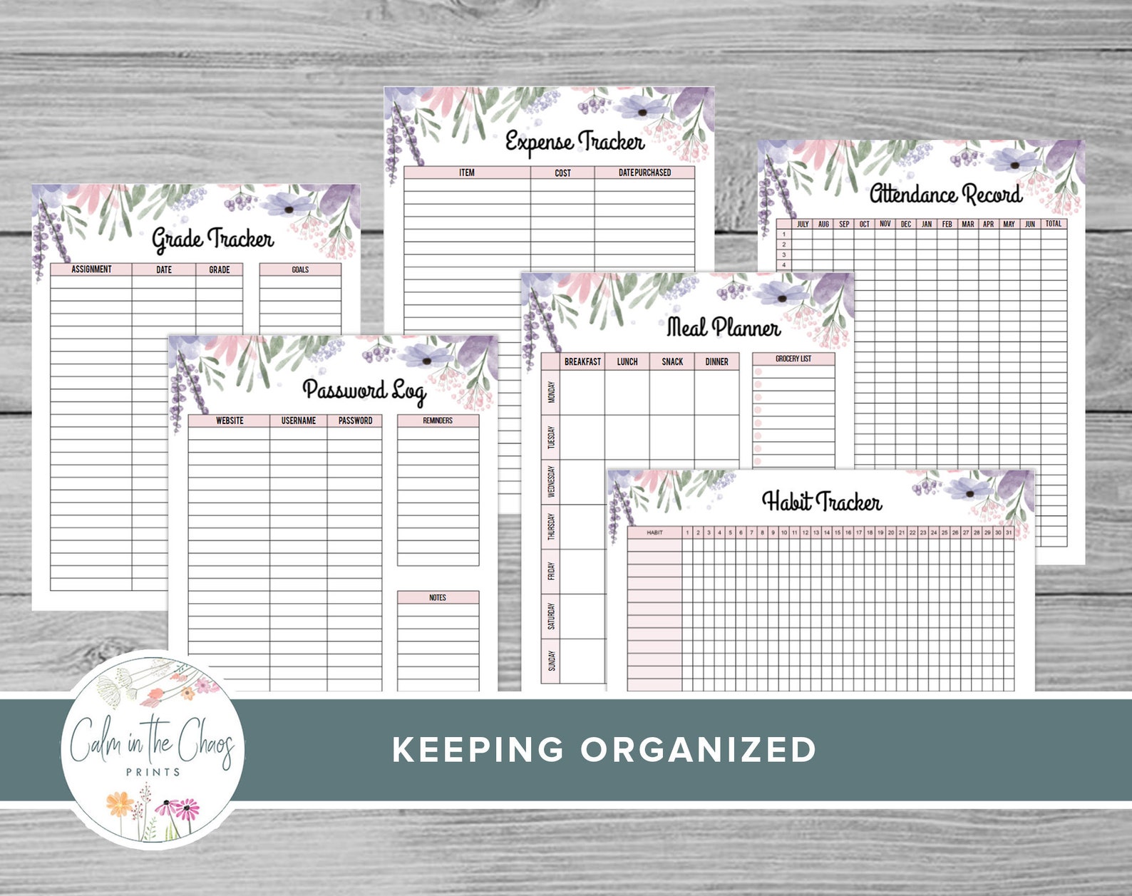 Homeschool Planner Bundle Editable and Printable Home School | Etsy