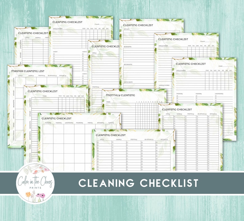 home-cleaning-checklist-daily-weekly-monthly-bi-annual-etsy