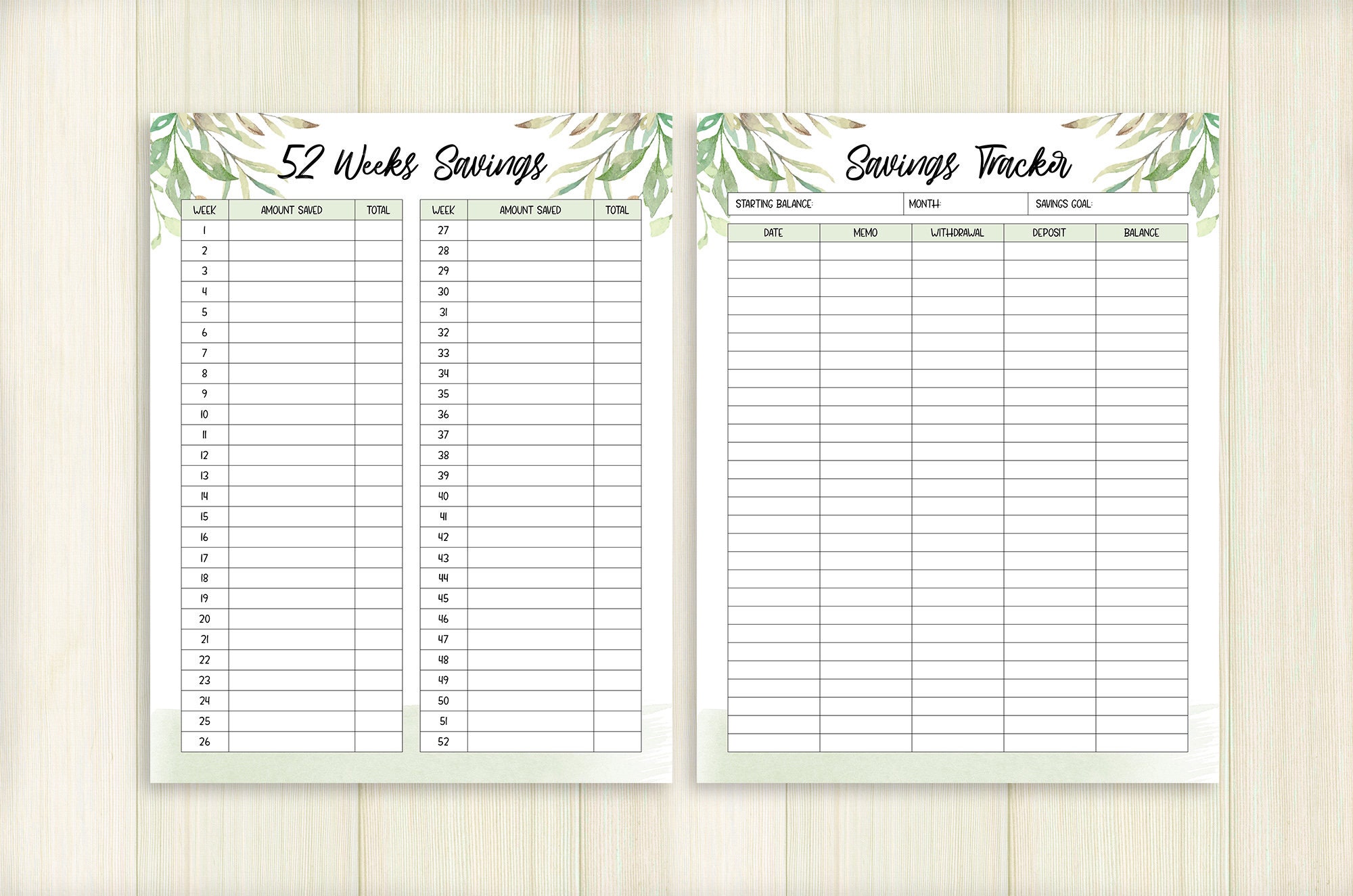 Budget Planner Printable A Complete Financial Planner With - Etsy