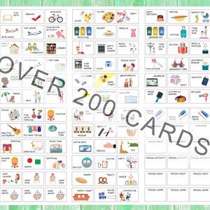 Kids Visual Schedule - Daily Routine Activity Cards and Chore Chart for ...
