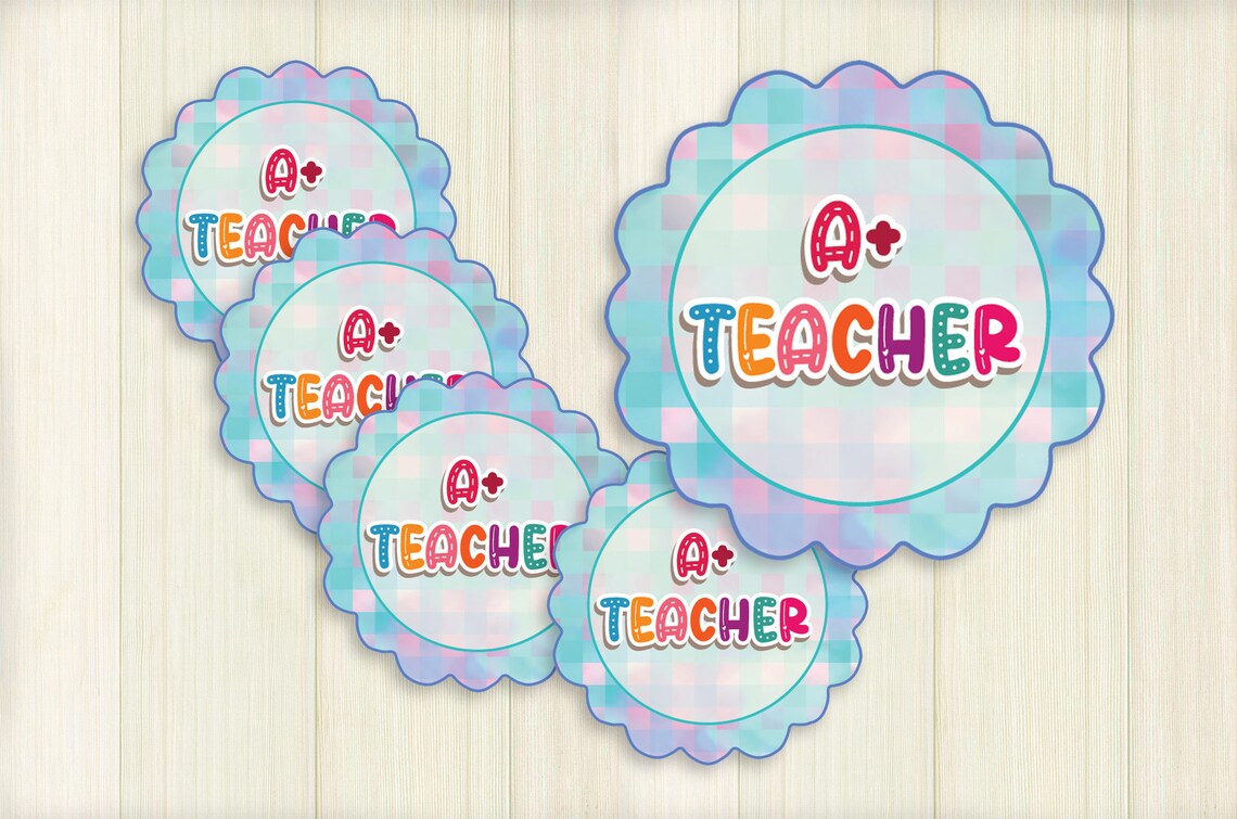 Teacher Appreciation Cupcake Toppers Thank You Cookie Tag | Etsy