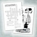 Kids Activity Book for Elementary School Children Printable Crossword ...
