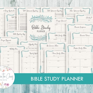 Bible Study Printable - Christian Planner With Bible Journaling ...