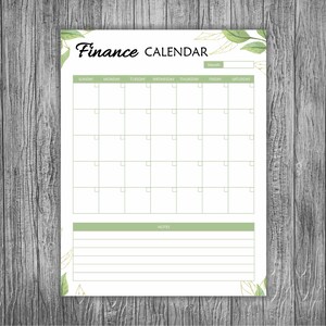 Budget Planner Printable - Financial Planner With Pages for Tracking ...