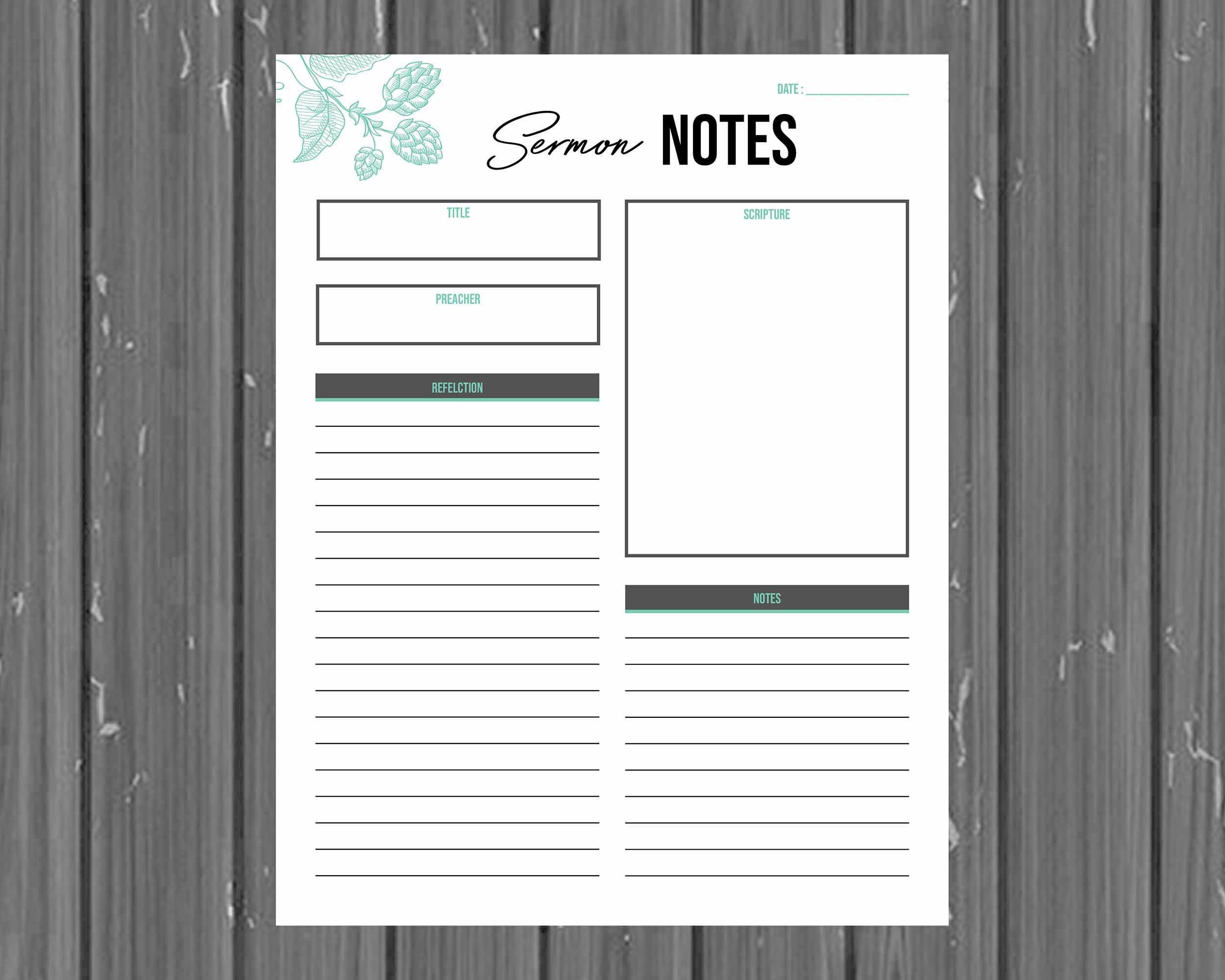 Bible Study Printable - Bible Journaling Templates and Prayer Journal ...