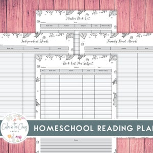 Homeschool Planner Bundle - Home School Teacher Planner - Student ...
