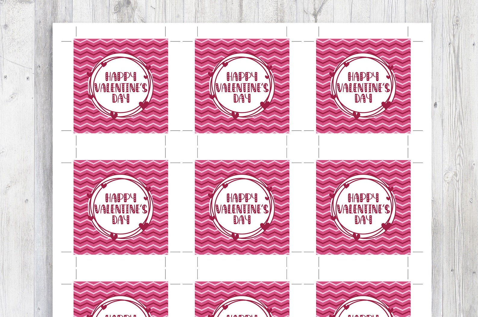 Valentine's Day Cookie Tag Teacher Appreciation Printables Class ...