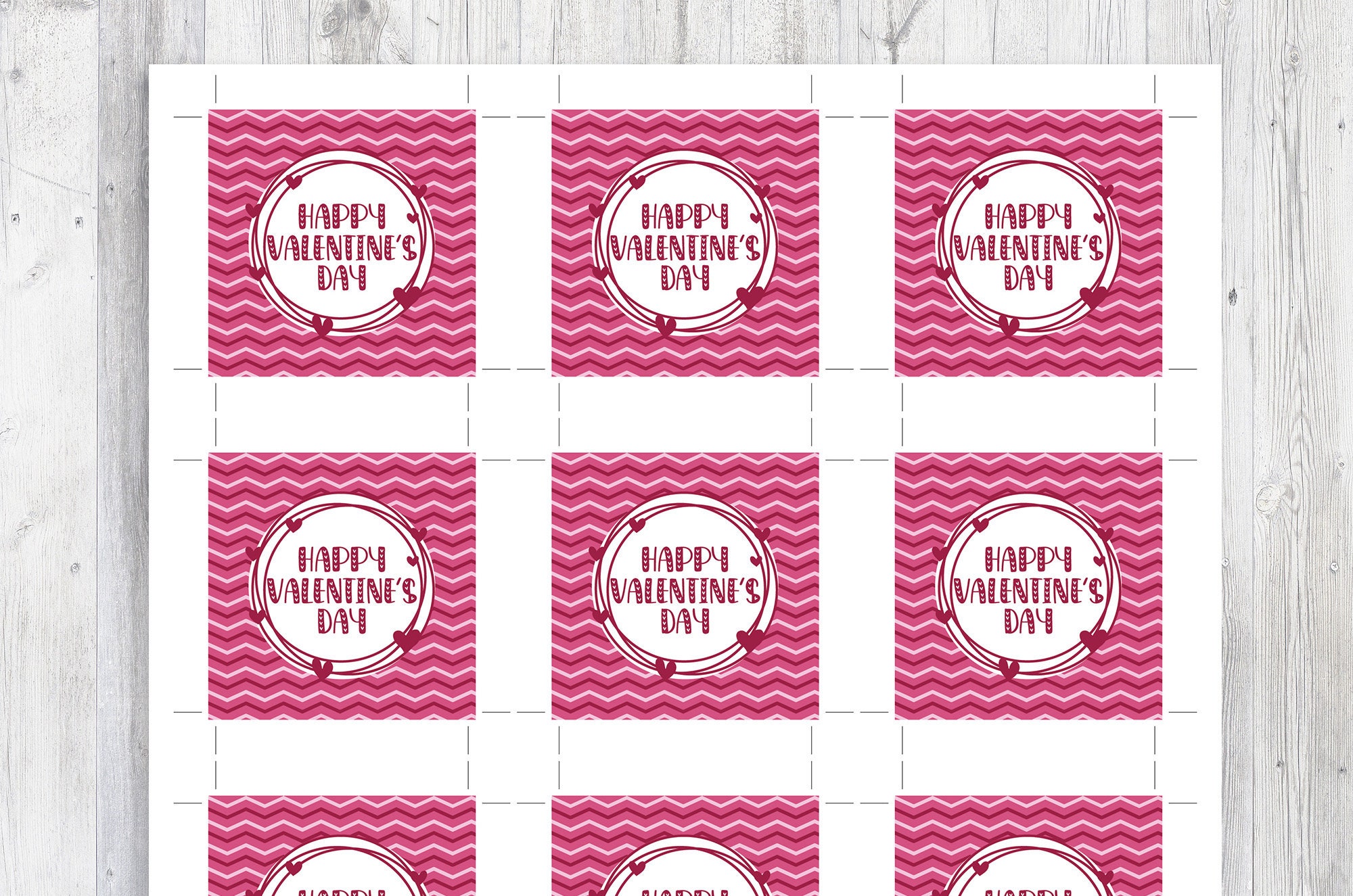 Valentine's Day Cookie Tag Teacher Appreciation Printables Class ...