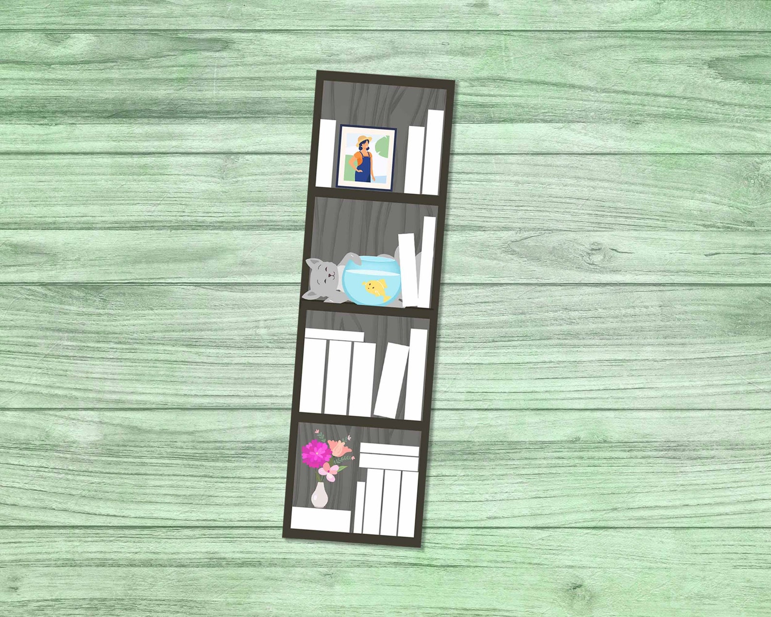 Book Tracker Bookmark Printable Bookmarks Record All the - Etsy