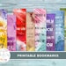 Printable Bookmarks With Motivational Sayings - Colorful Printable ...