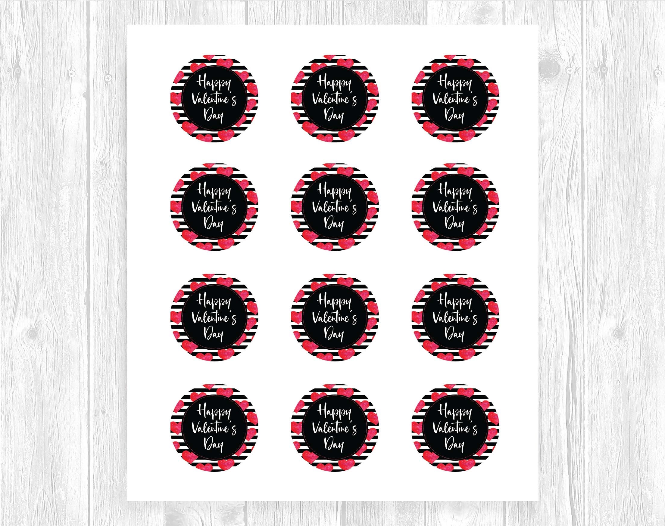 Happy Valentine's Day Cookie Tag - Teacher Appreciation Printables ...