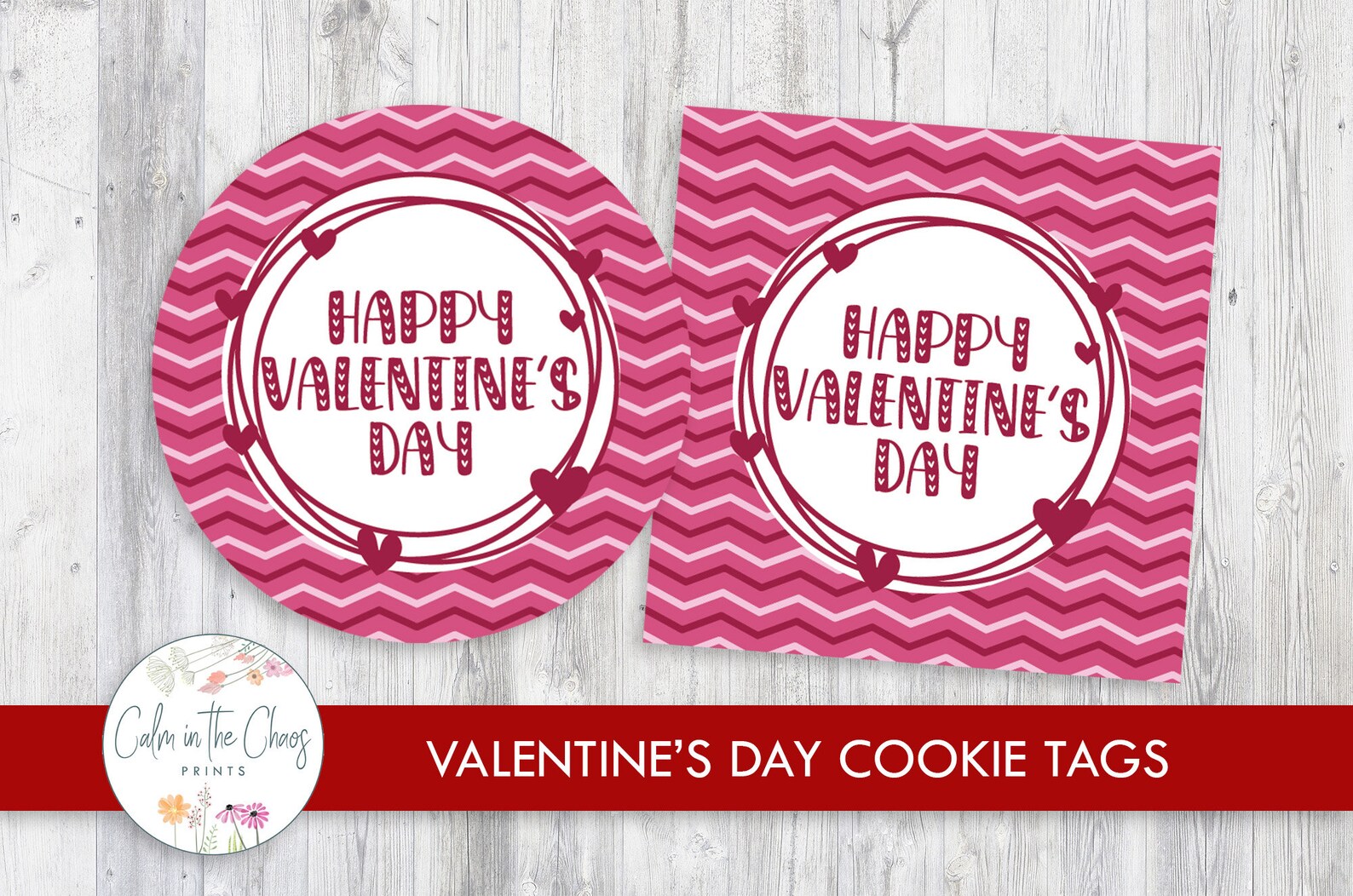 Valentine's Day Cookie Tag - Teacher Appreciation Printables - Class ...