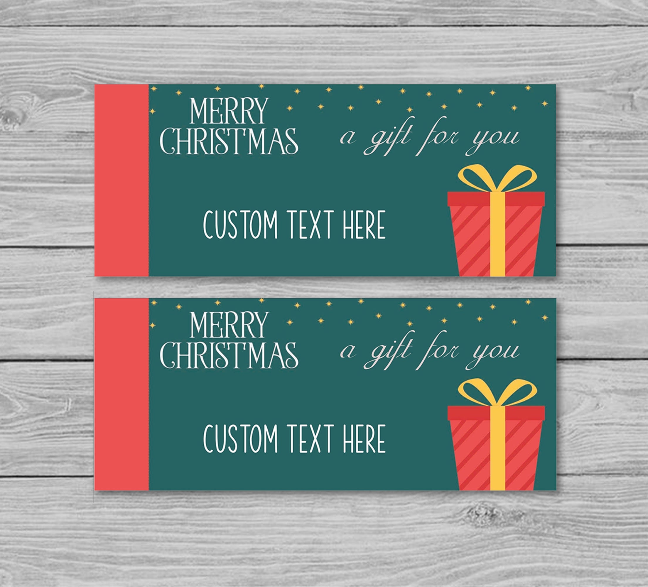 Printable Coupon Book Christmas Gift Editable Coupon Book Template ...