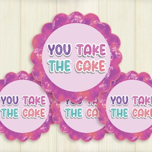 Teacher Appreciation Cupcake Toppers - Thank You Cookie Tag Printable ...