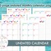 Homeschool Planner - Undated Monthly Calendar for Planning Out Your ...
