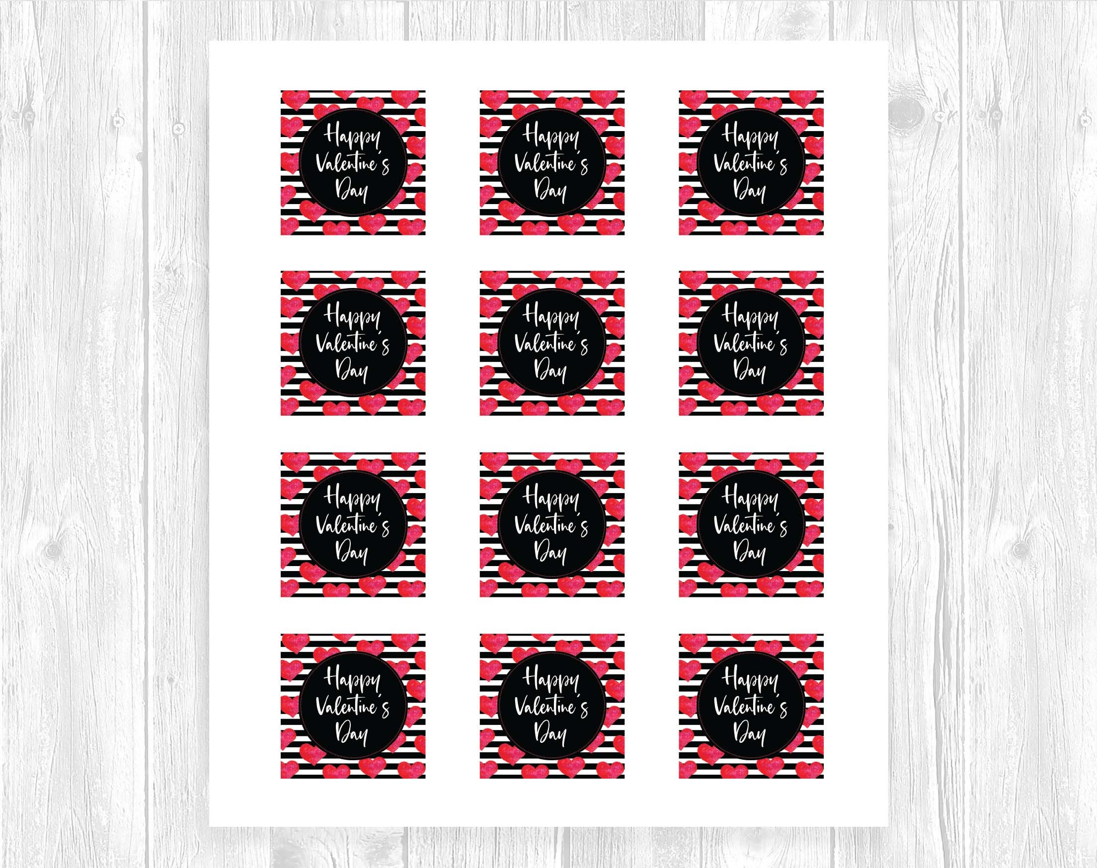 Happy Valentine's Day Cookie Tag - Teacher Appreciation Printables ...