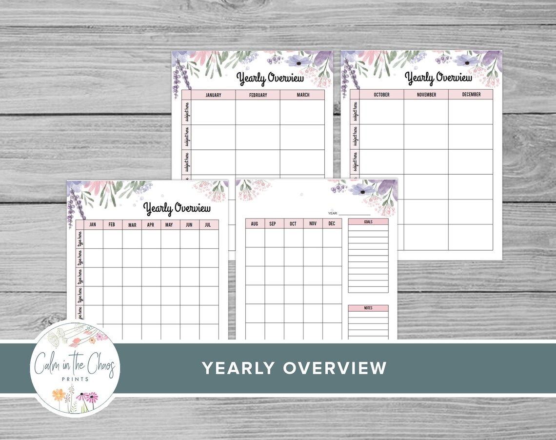 Homeschool Planner Bundle Editable and Printable Home School | Etsy