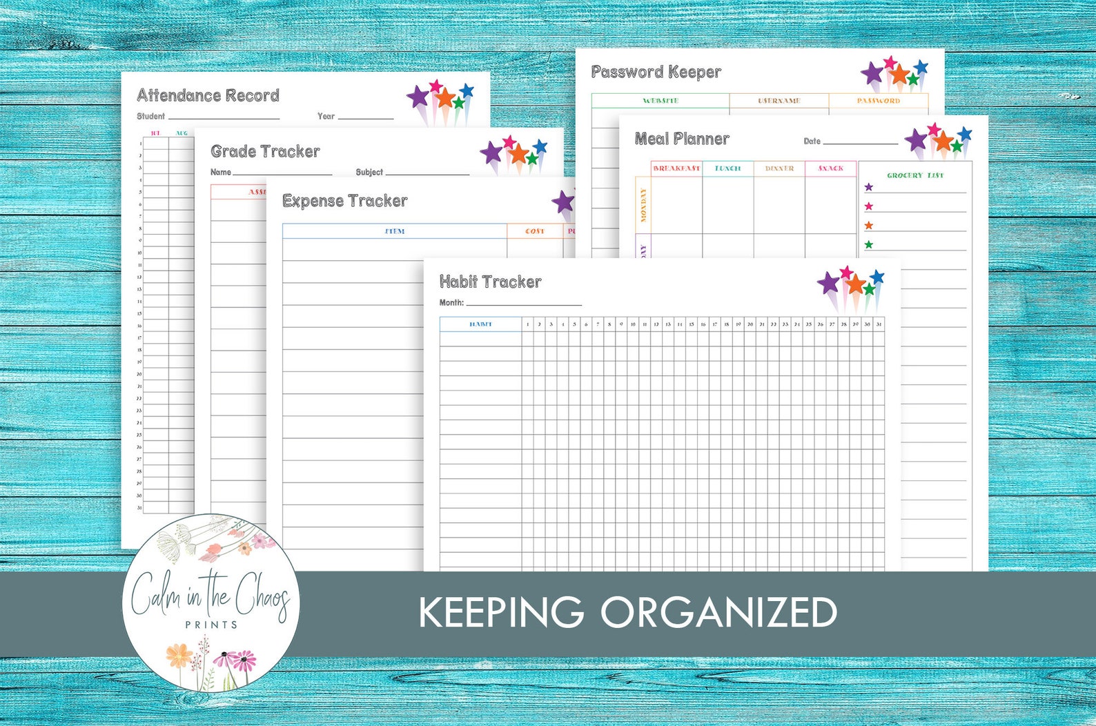 Homeschool Planner Bundle Home School Teacher Planner - Etsy