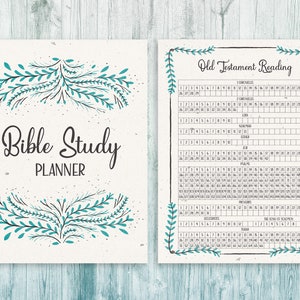Bible Study Printable - Christian Planner With Bible Journaling ...