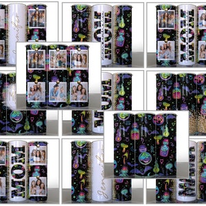 Mom Bundle of 11 Magic Potions Haloween Gold Mothers Day Sublimation ...