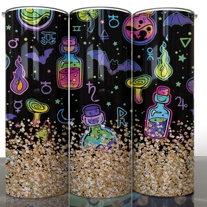 Mom Bundle of 11 Magic Potions Haloween Gold Mothers Day Sublimation ...