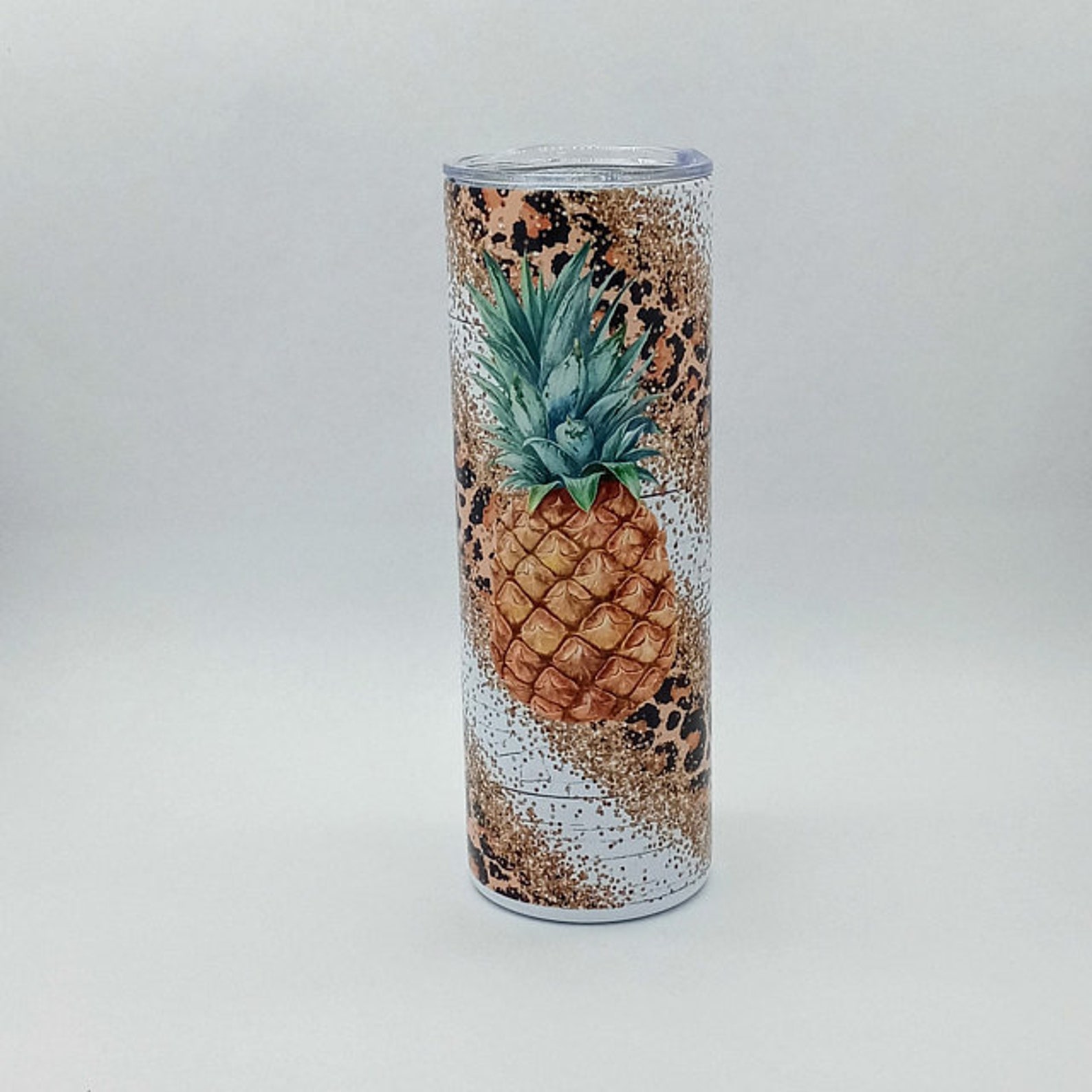 SEAMLESS Pineapple Mom Life Mom Bun Leopard Print Confetti Gold Cheetah ...