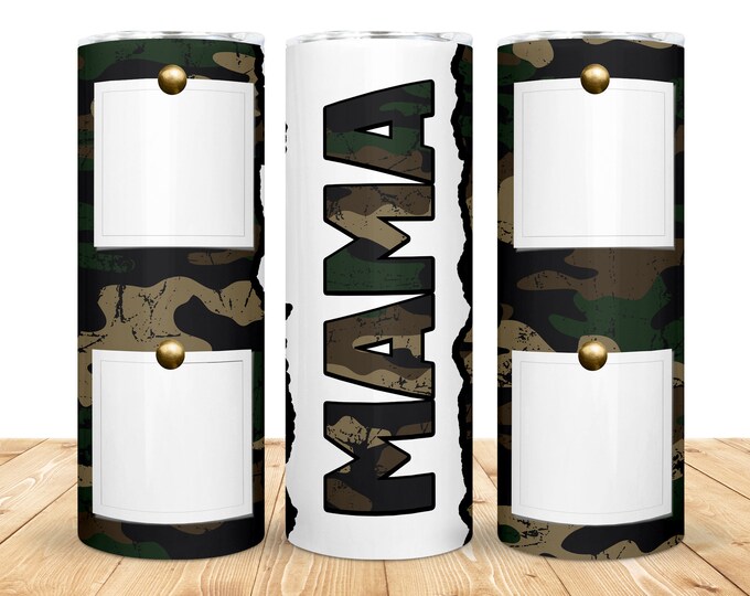 Army Camo Mama Photo Template Print Camoflague Print Sublimation ...