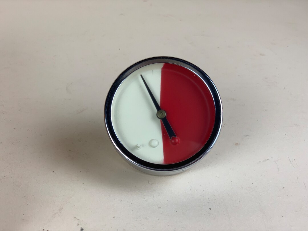 Vintage MCM Pressure Meter Gauge Steampunk Atomchicago - Etsy