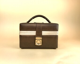 Vintage 8 Track Holder Case Holds 24 Tapes Faux Leather Brown - Etsy