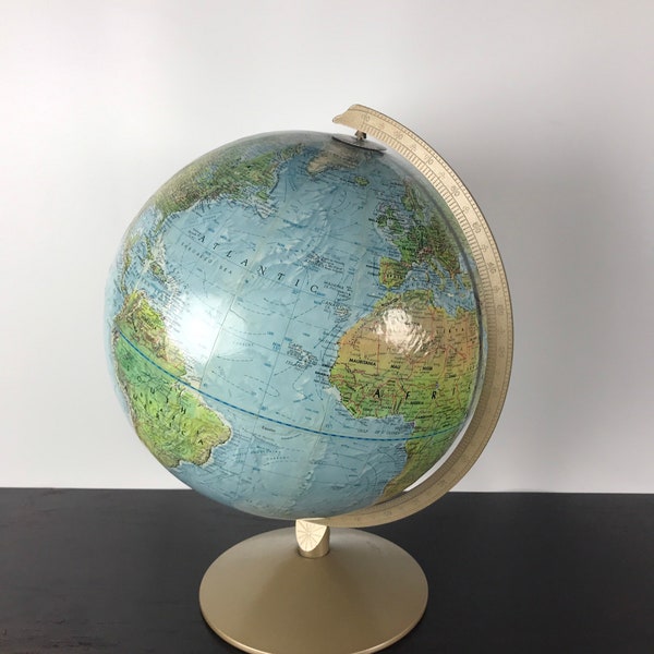 Raised Relief Globe - Etsy