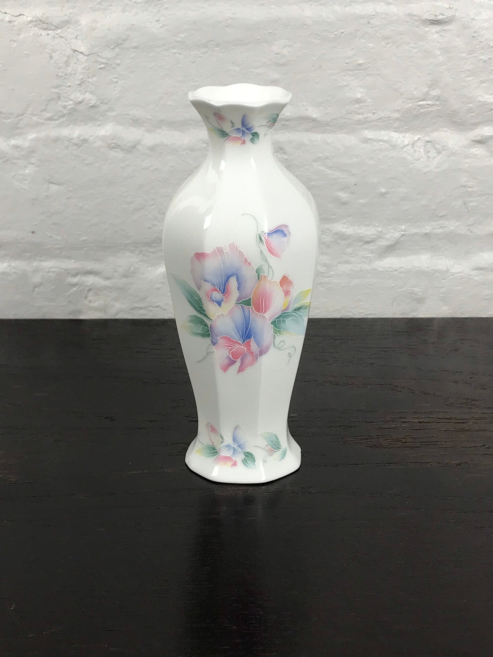 Vintage Bone China Vase Aynsley England Little Sweetheart Etsy