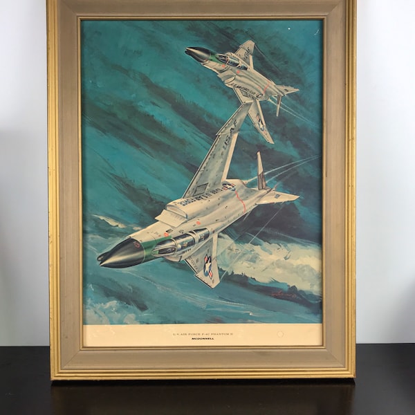 Vintage Air Force Poster - Etsy