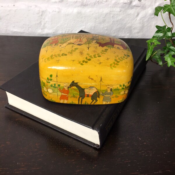 Lacquer Trinket Box - Etsy