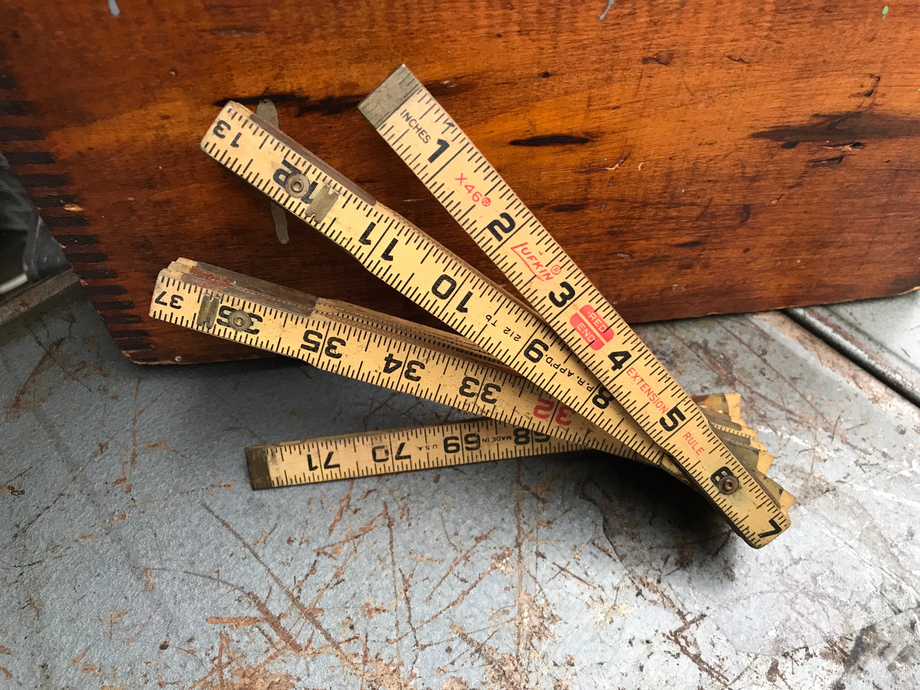 Lufkin Antique Rulers