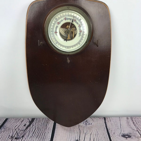 Antique German Barometer - Etsy