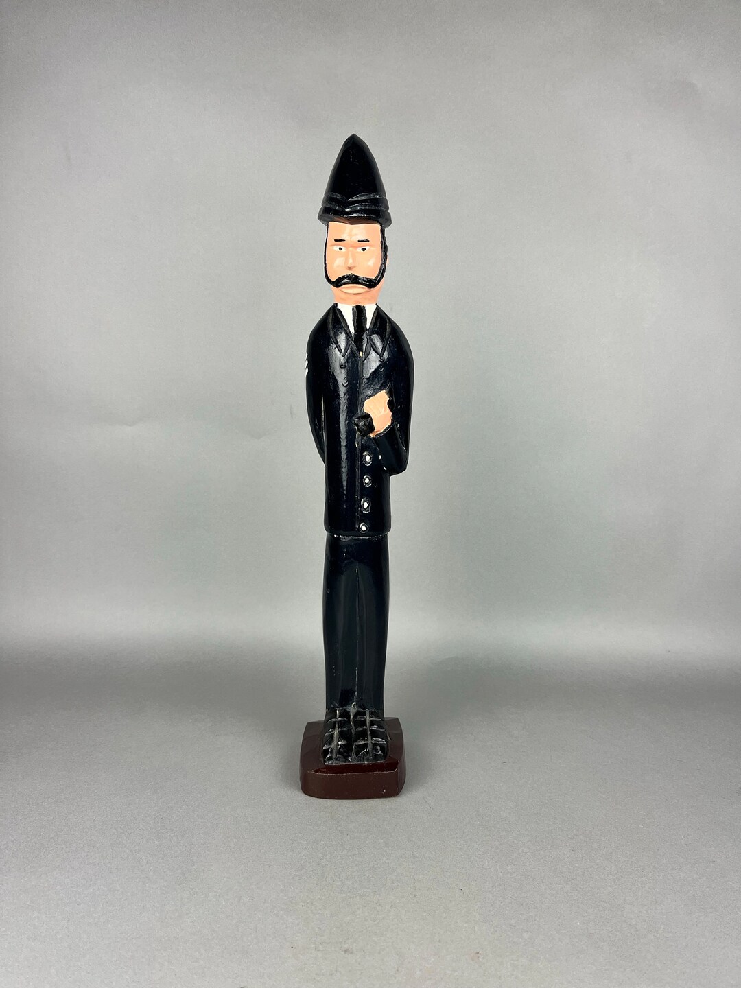 Vintage Wood Carved Colonial Soldier British Royal Bobby Cop - Etsy