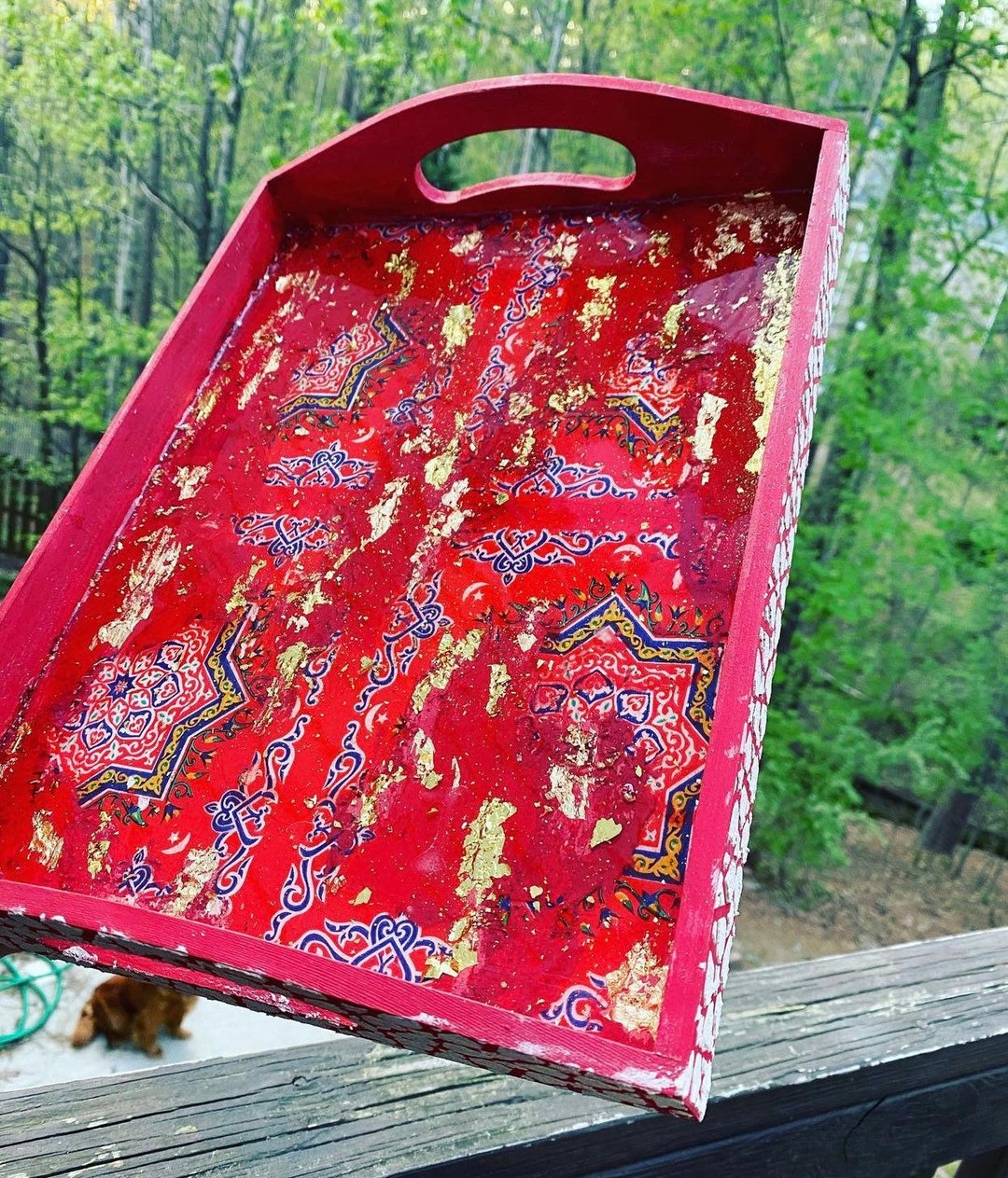 Tray, Ramadan Gift, Ramadan Decoration, Ramadan Decor, Ramadan Tray ...