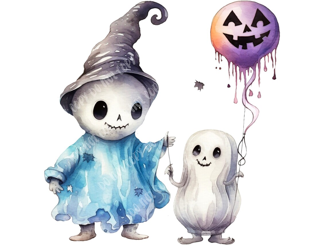 2 Designs! Halloween Pals. so Cute!!! PNG Download. 300 Dpi ...