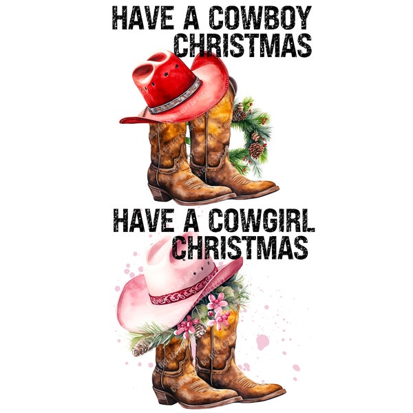 Cowgirl Christmas - Etsy
