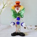 Marano Clown , Franco Toffolo Clown , Hand Made Glass , Glass Fingure ...
