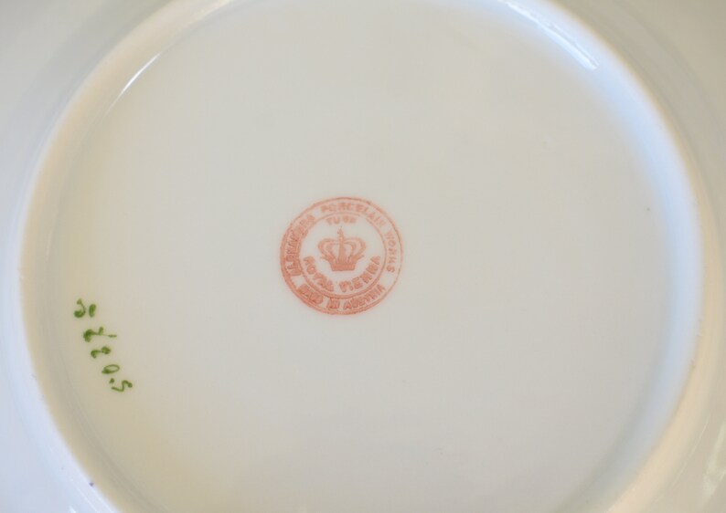 Antique Turn Alexandra Porcelain Works Royal Vienna Code 5037 - Etsy